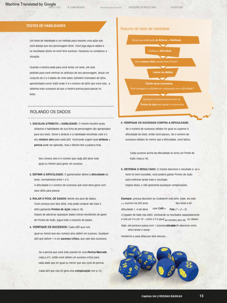 Fallout - Core Rulebook 15I17 | PDF | Jogos de RPG