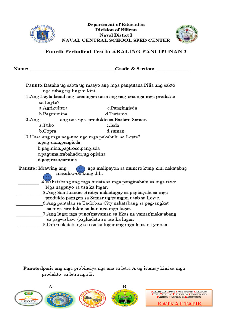 Araling Panlipunan Q4 PT 2023 | PDF