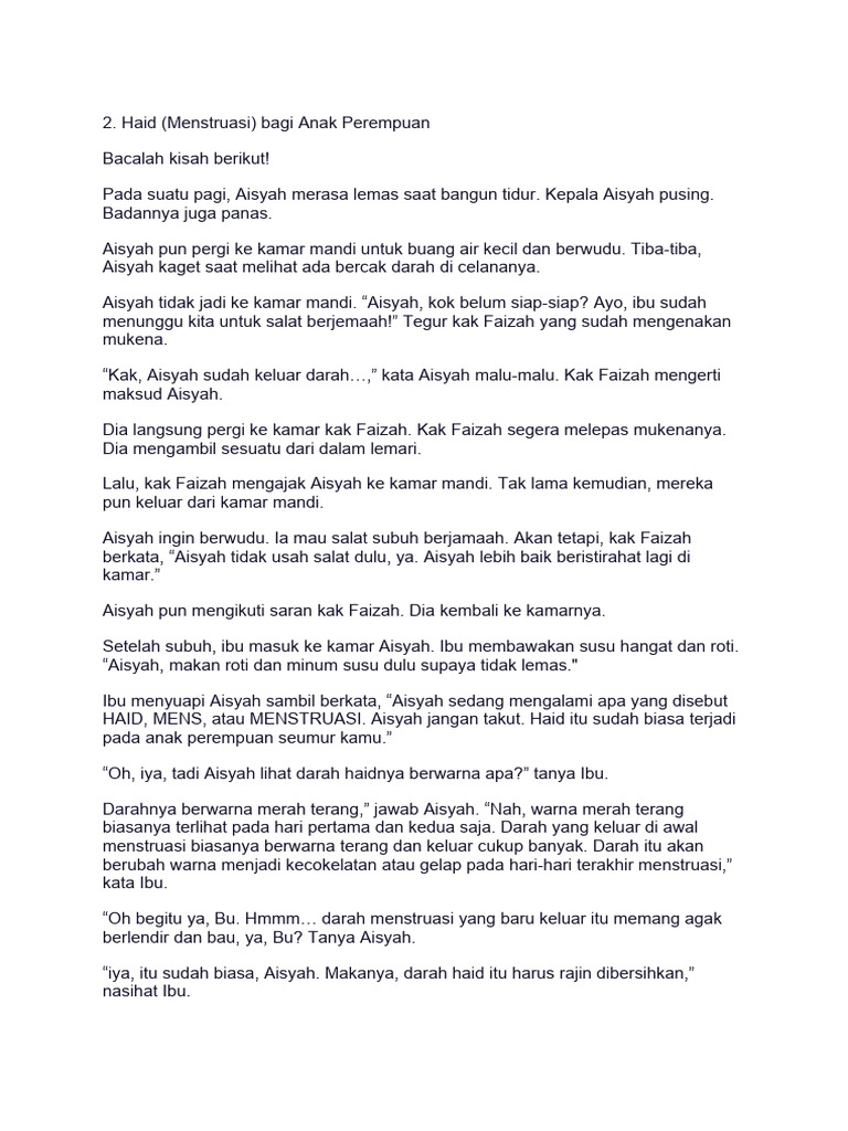 Tanda Tanda Akil Balig | PDF | Kesehatan Holistik | Agama & Spiritualitas