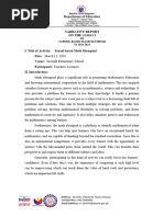 Department of Education: Rapid Mathematics Assessment Accomplishment ...