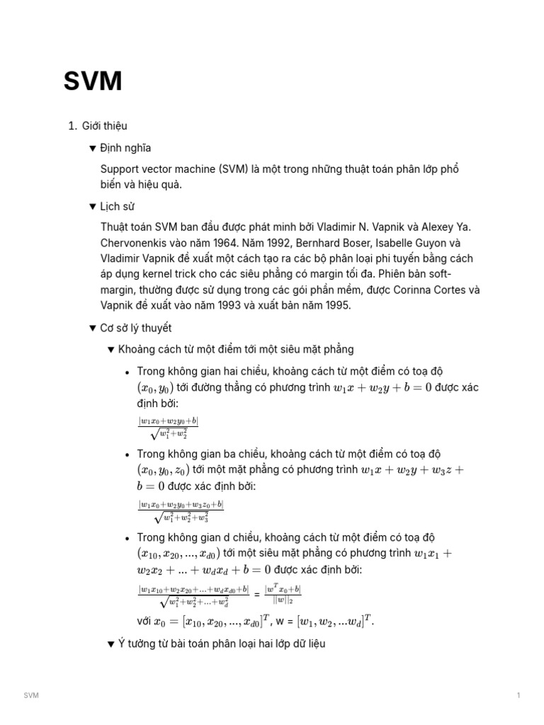 SVM | PDF