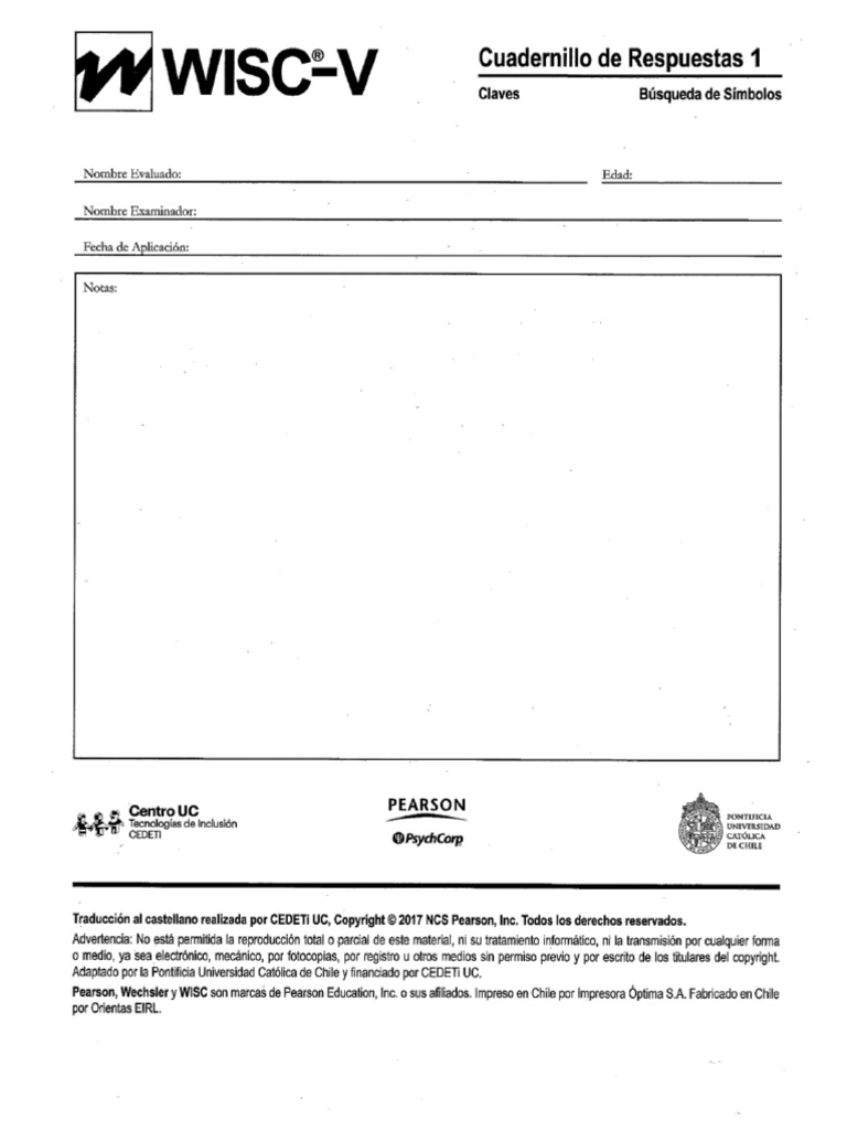 cuadernillo de respuestas 1 claves y busqueda de simbolos (Completo) | PDF