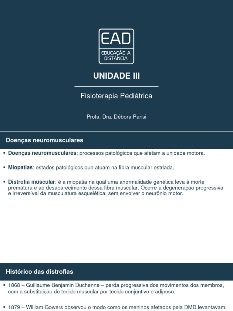 Neuro - SLD - 3 | PDF | Distrofia muscular | Sistema Locomotor