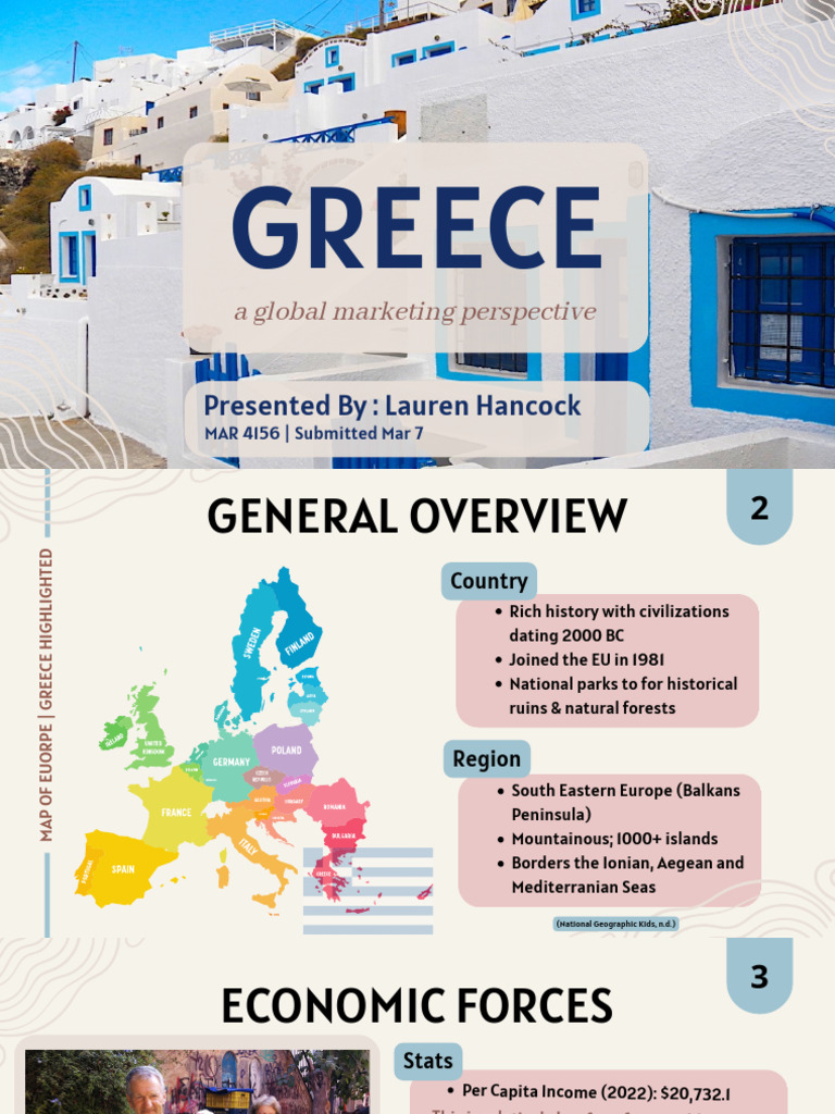 Country Project Slides | PDF | Greece | Balkans