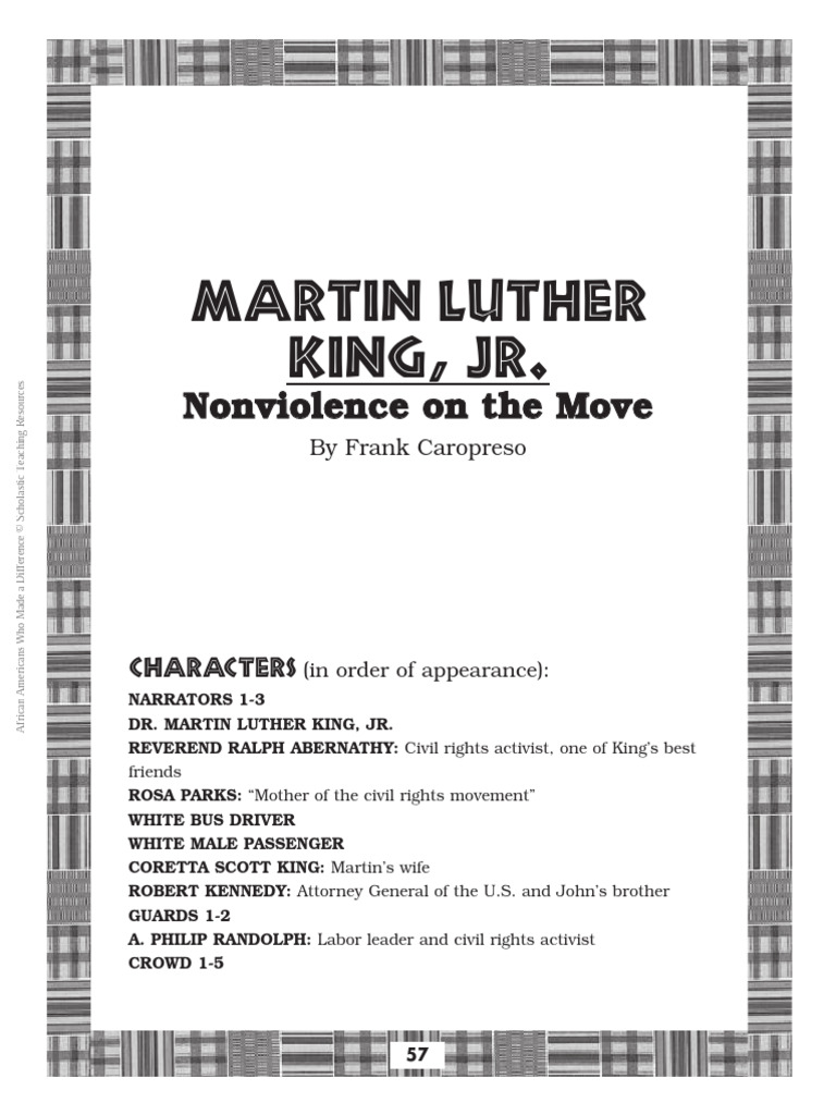 African Americans Who Made a Difference_MLK | PDF | Martin Luther King ...