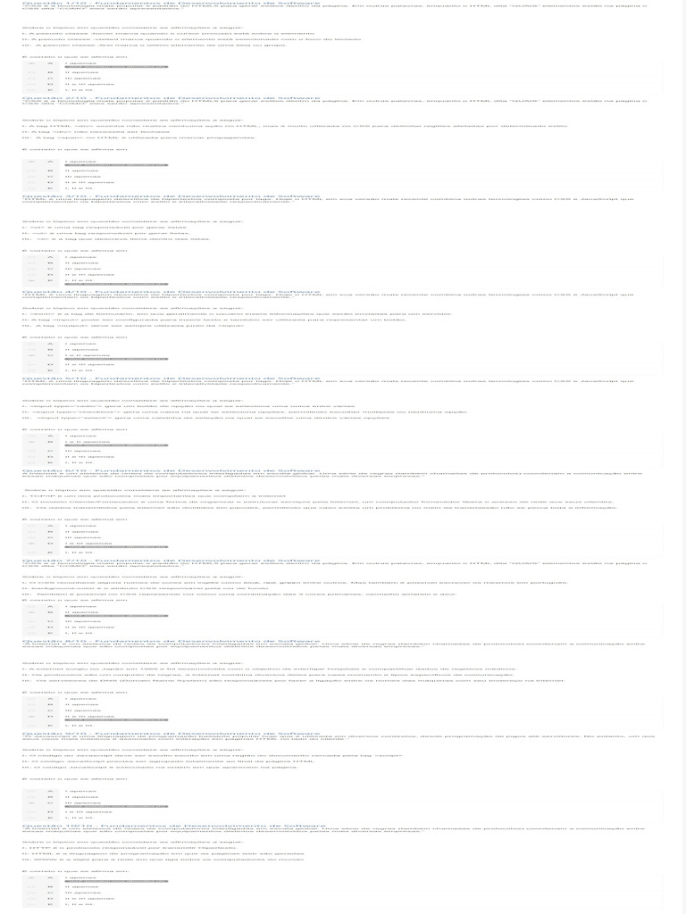 Apol 2 Desenv. | PDF