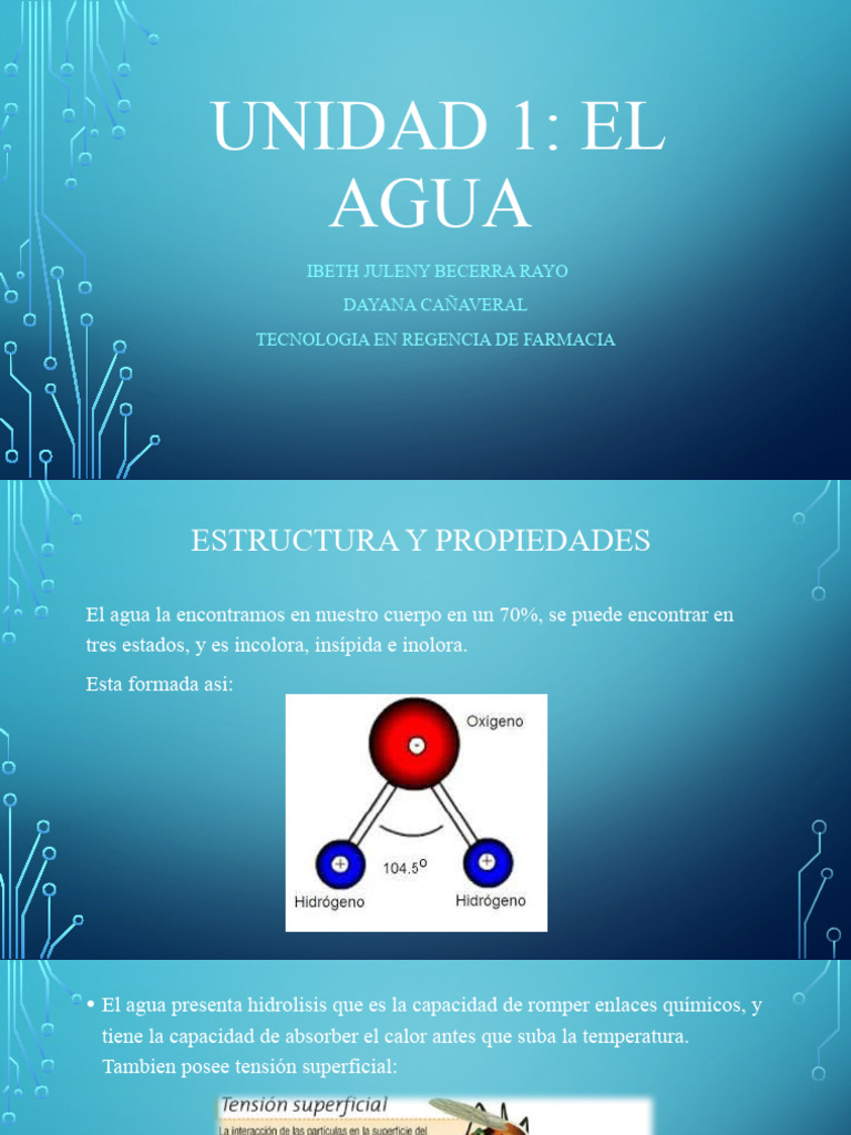 Agua | PDF | Propiedades del agua | Polaridad química