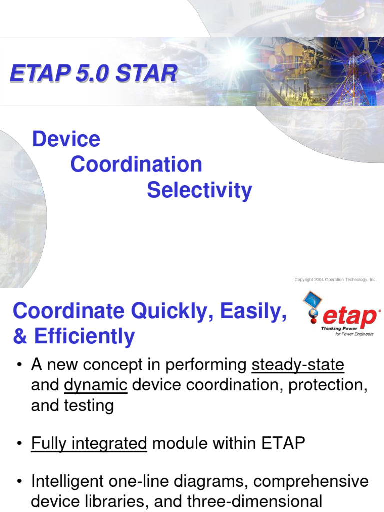 ETAP3-Device Coordination | PDF | Databases | Graphical User Interfaces