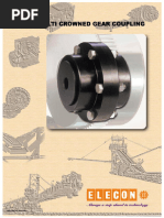 ELECON GEAR Elign Coupling | PDF | Gear | Machines
