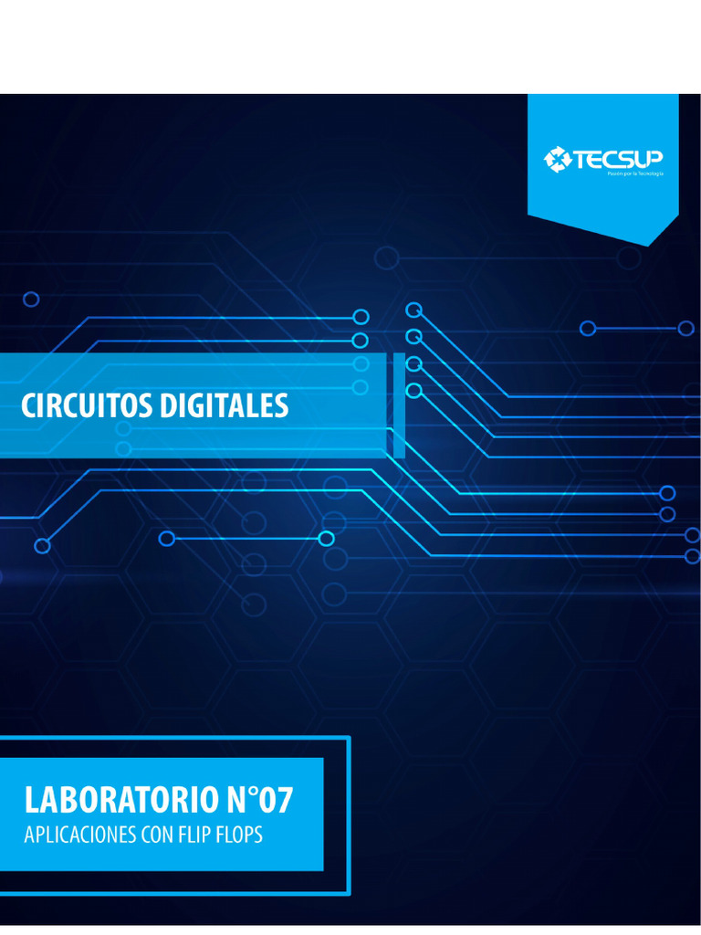 LAB 07 - Aplicaciones Con Flip Flops | PDF | Electrónica | Ingeniería Informática