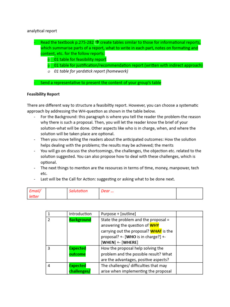 Unit 4 Analytical Report | PDF