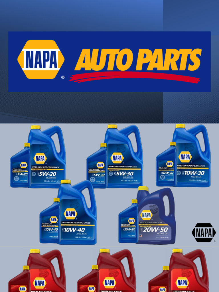 Catálogo de Productos Napa | PDF | Tecnología