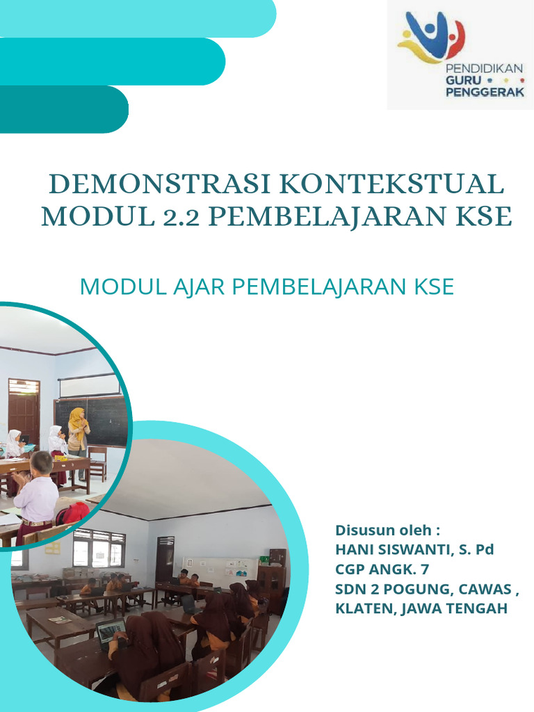Demonstrasi Kontekstual Modul 2.2 Pembelajaran Kse | PDF