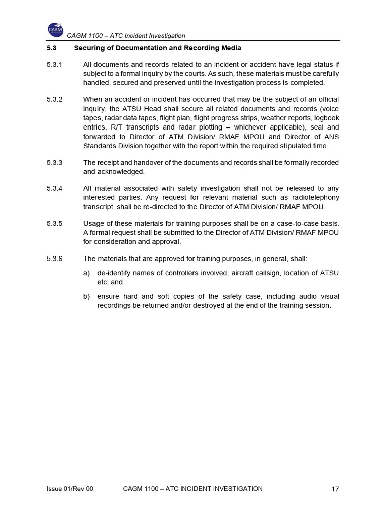 Cagm 1100 Atc Ii 21 | Download Free PDF | Air Traffic Control | Aviation