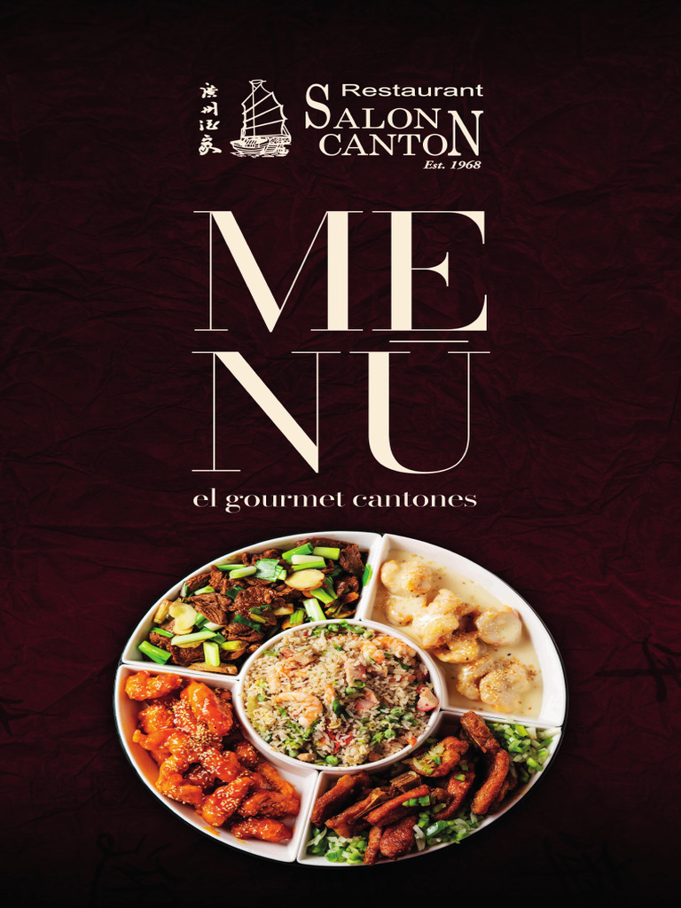 Menu Salon Canton Venezuela | PDF