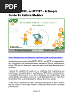017 Free MTBF MTTR Calculator Template Excel Download | PDF