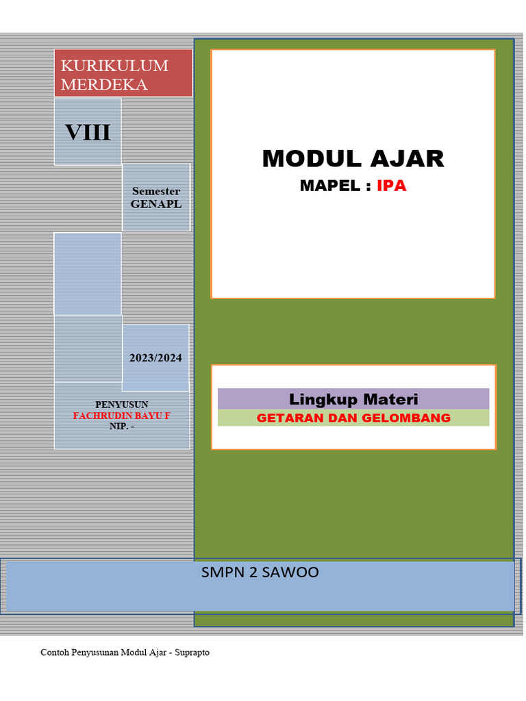 Modul IPA: Getaran & Gelombang | PDF