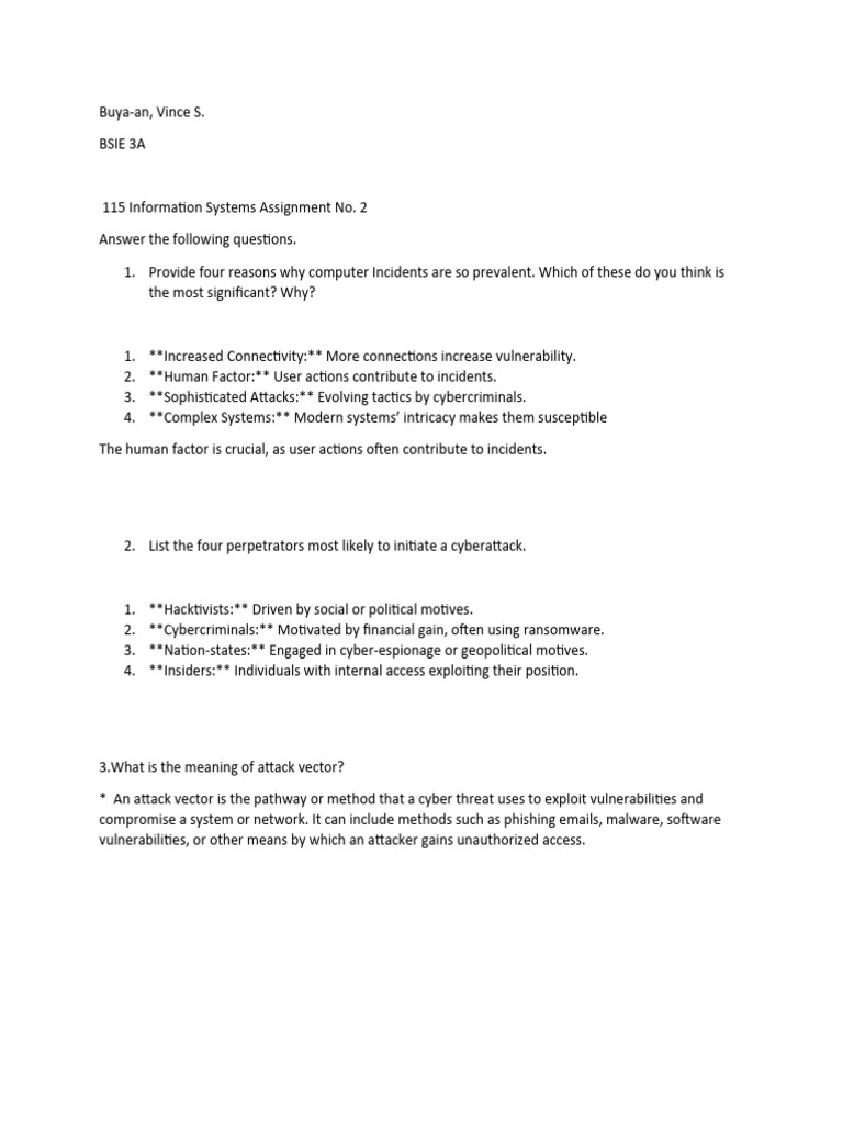 2 Assignment | PDF | Security | Computer Security