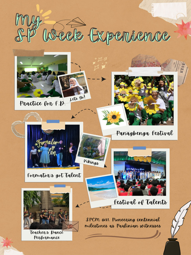 My SP Week Experience | PDF