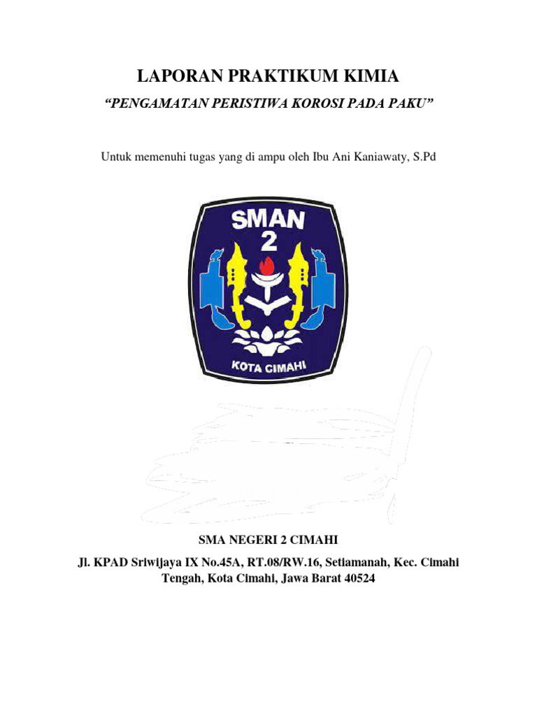 Laprak Korosi - Ranggi 2 | PDF