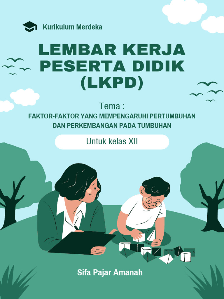 Hijau Ilustrasi Sampul LKPD Mengenal Aneka Benda | PDF | Karier & Perkembangan | Ilmu Sosial