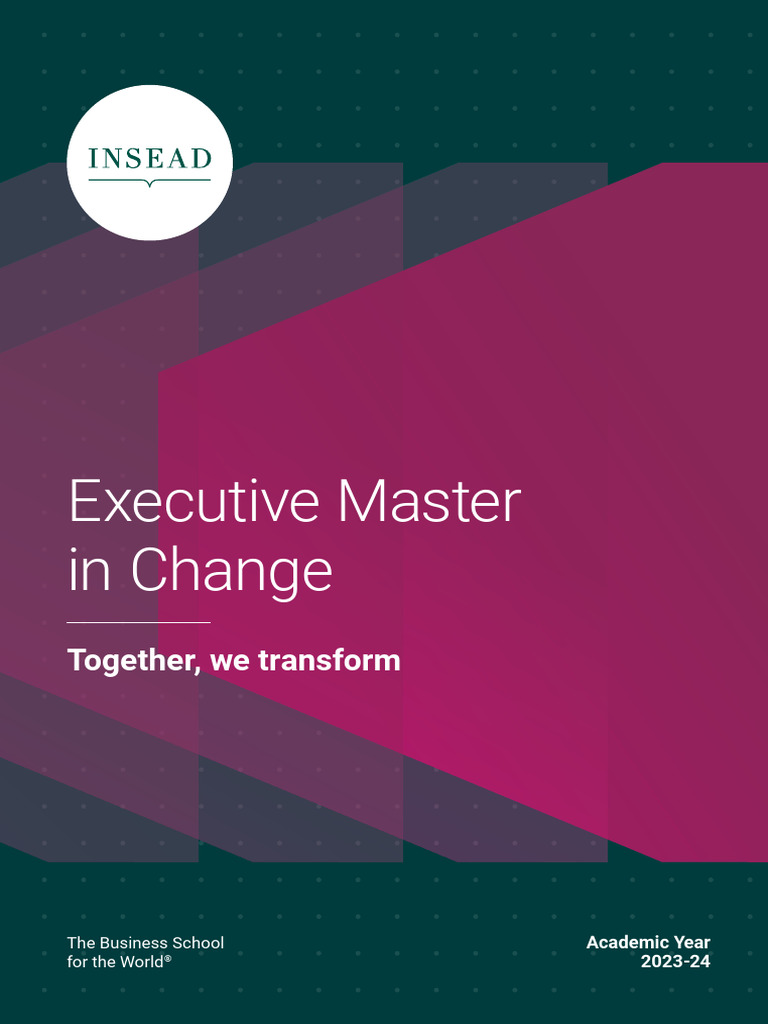 7762 INSEAD EMC Brochure - WEB - v2 | PDF | Awareness | Cognition