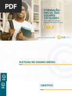 Documento Orientador Eletivas Fundamentos | PDF | Aprendizado | Pedagogia