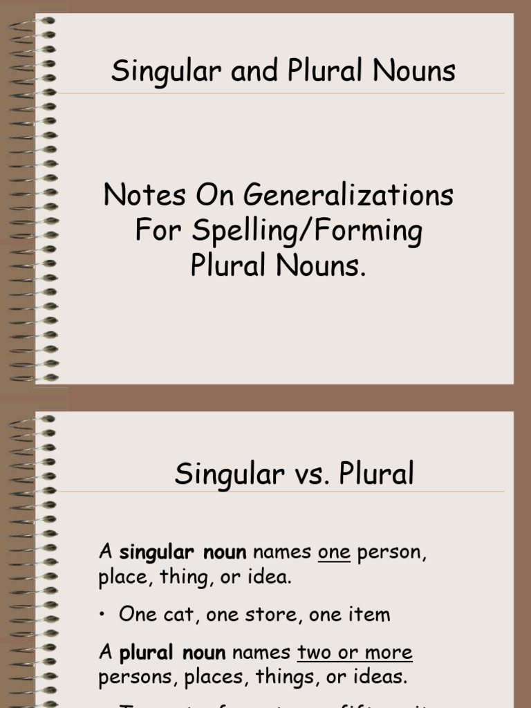 Nouns - 2 | PDF | Plural | Syntax
