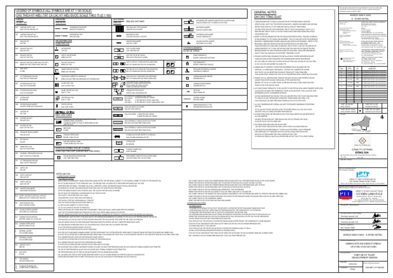 DGH-BP11-FF-SM-002 Generals Note and Legend of Symbols | PDF