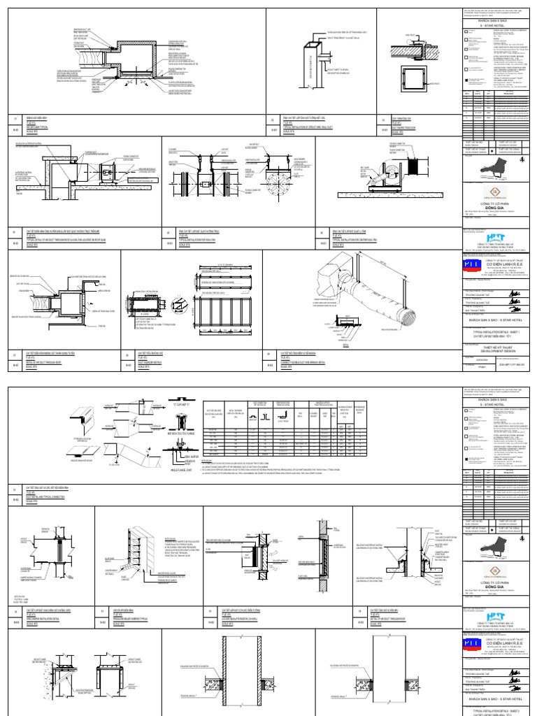 DGH BP11 FF SM 301 303 Typical Installation Details | PDF