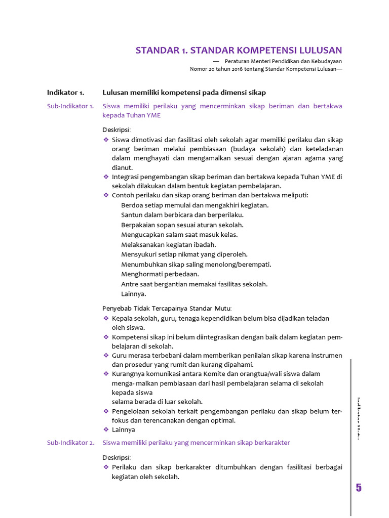 Indikator Mutu Pendidikan | PDF | Karier & Perkembangan