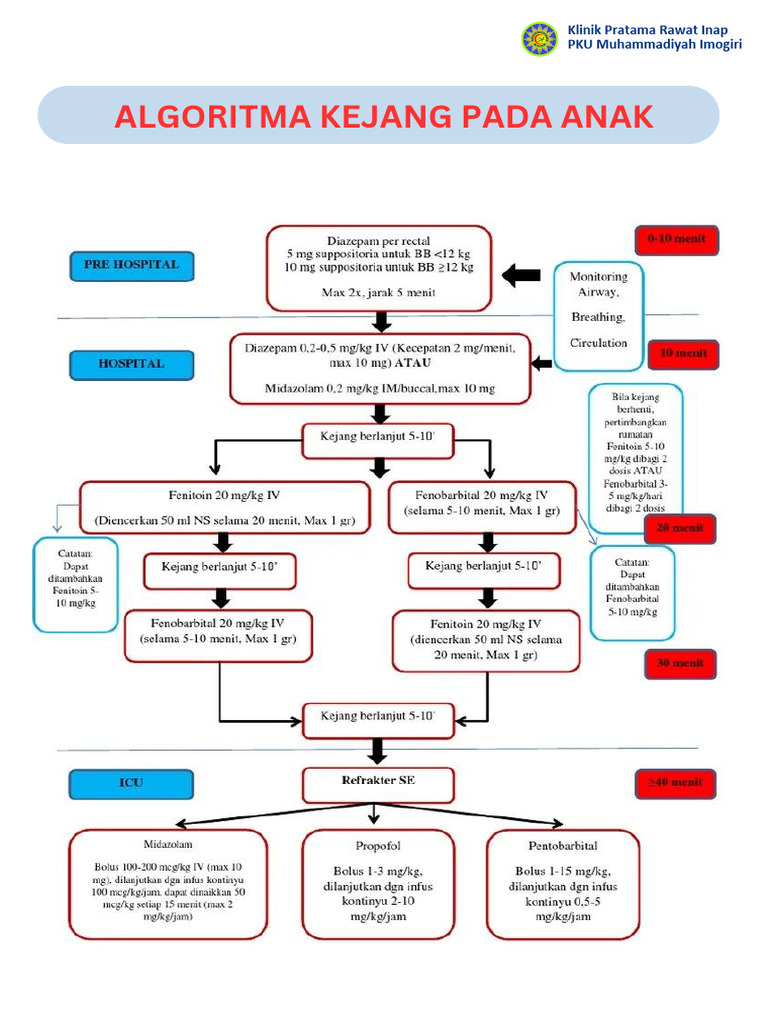 Algoritma Kejang Pada Anak | PDF