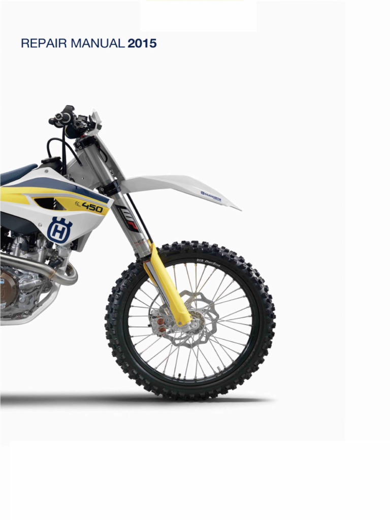 2015 Husqvarna FC 450 Service Repair Manual | PDF | Clutch | Brake
