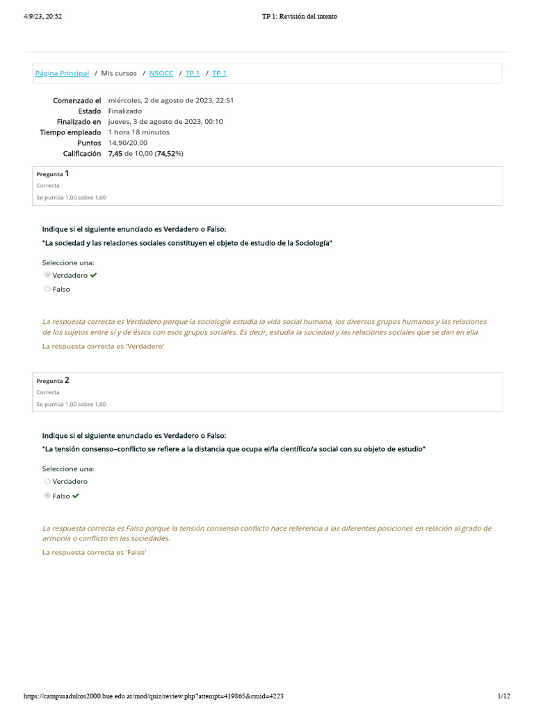 TP 1 Socio | PDF | Sociedad | Burocracia