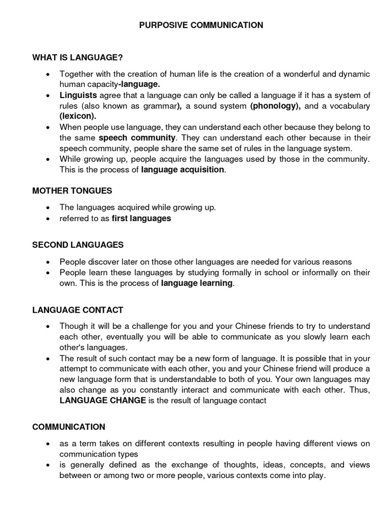 Purcom | PDF | Communication | Human Communication