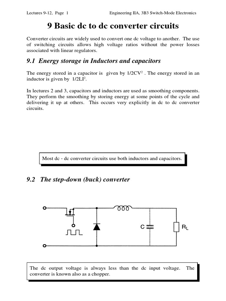 Basic DC To DC | PDF | Transformer | Power Inverter