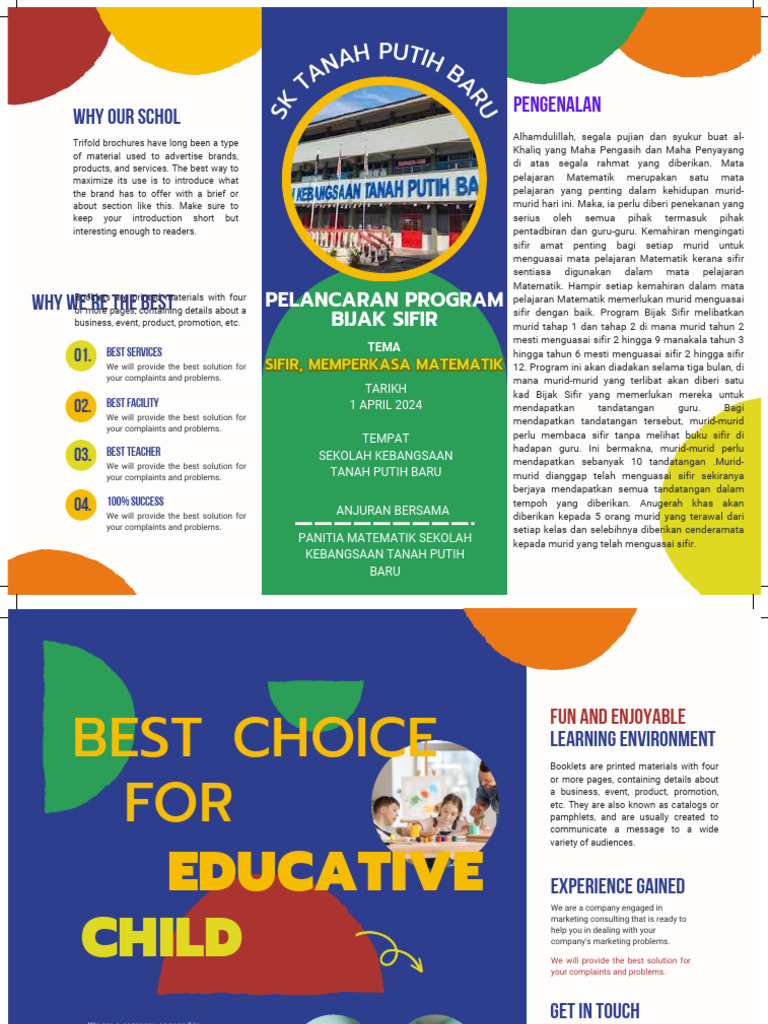 Pamplet SK Tanah Putih Baru | PDF