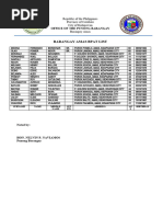 Barangay Death Certification Sample | PDF