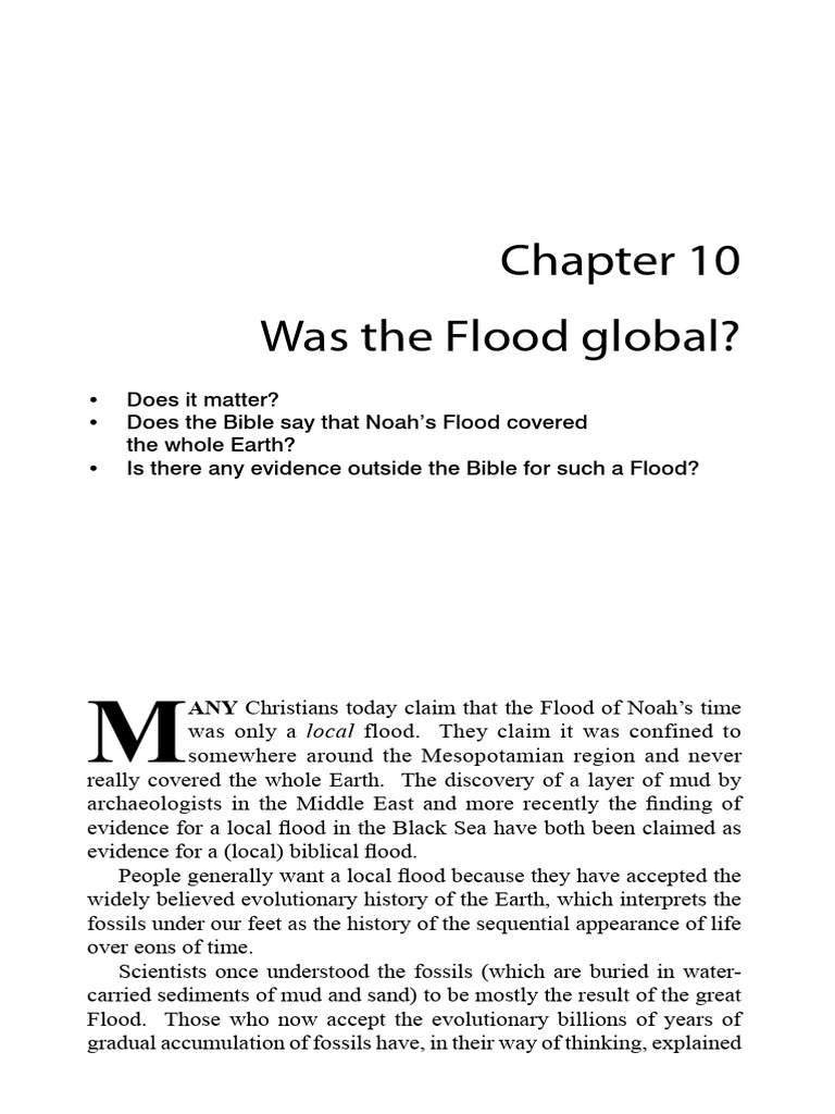 Chapter 10 | PDF | Genesis Flood Narrative | Noah's Ark