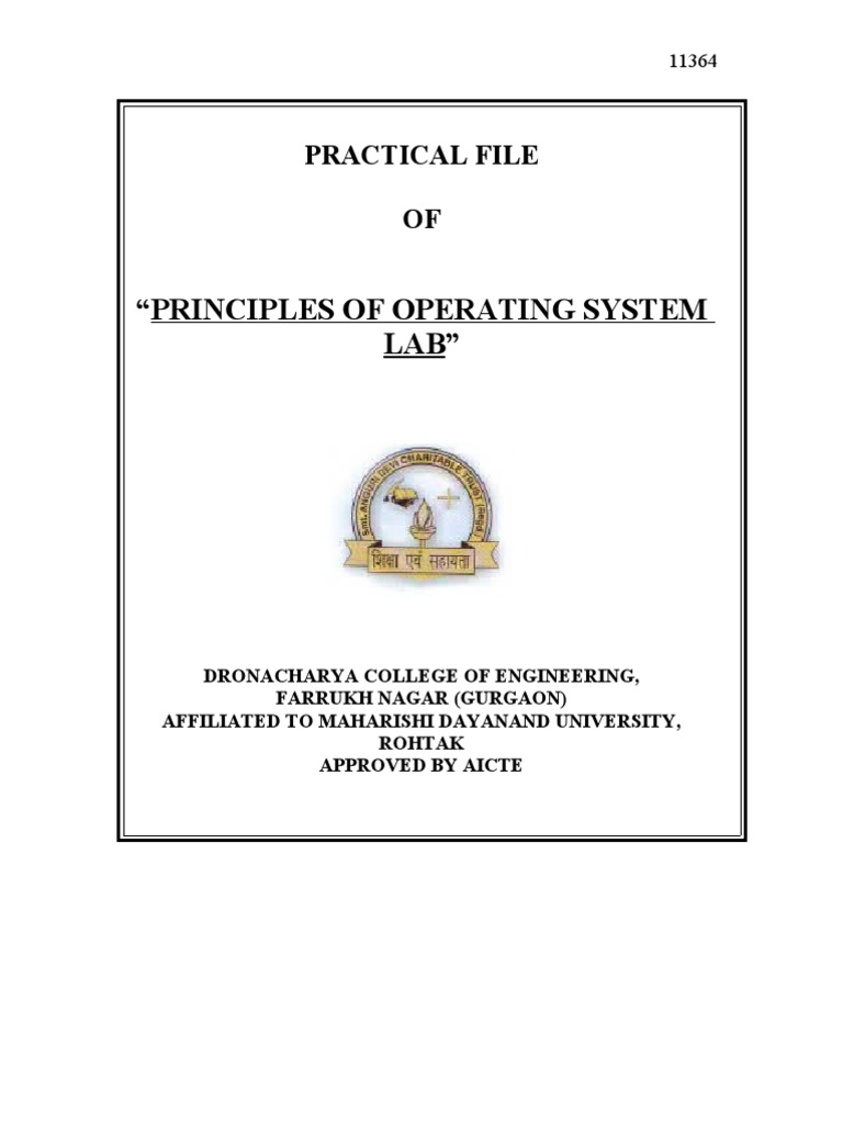 Os Practical File | PDF | Operating System | Linux Os Practical File | PDF | Operating System | Linux