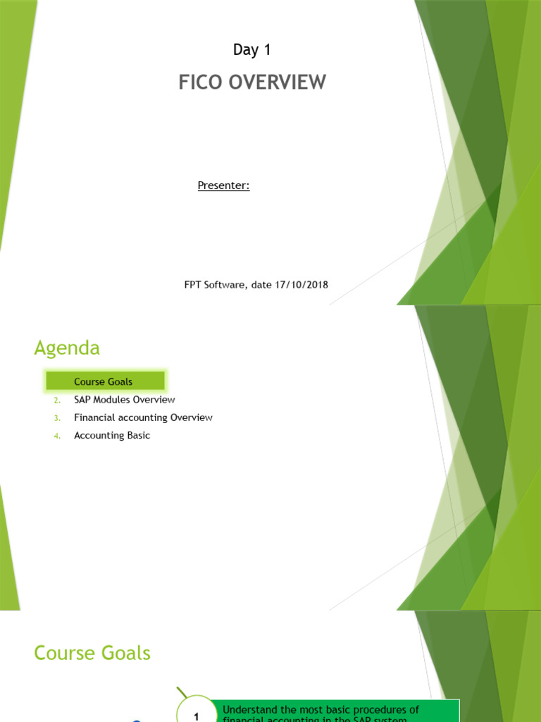 Day01 Sap S4hana Fi Overview | PDF | Debits And Credits | Money