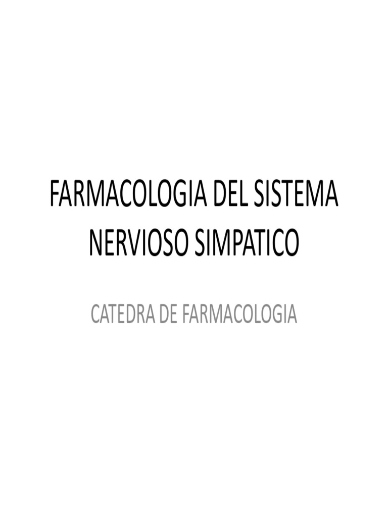 Sistema Nervioso Autonomo 1 Descargar Gratis Pdf Glándula