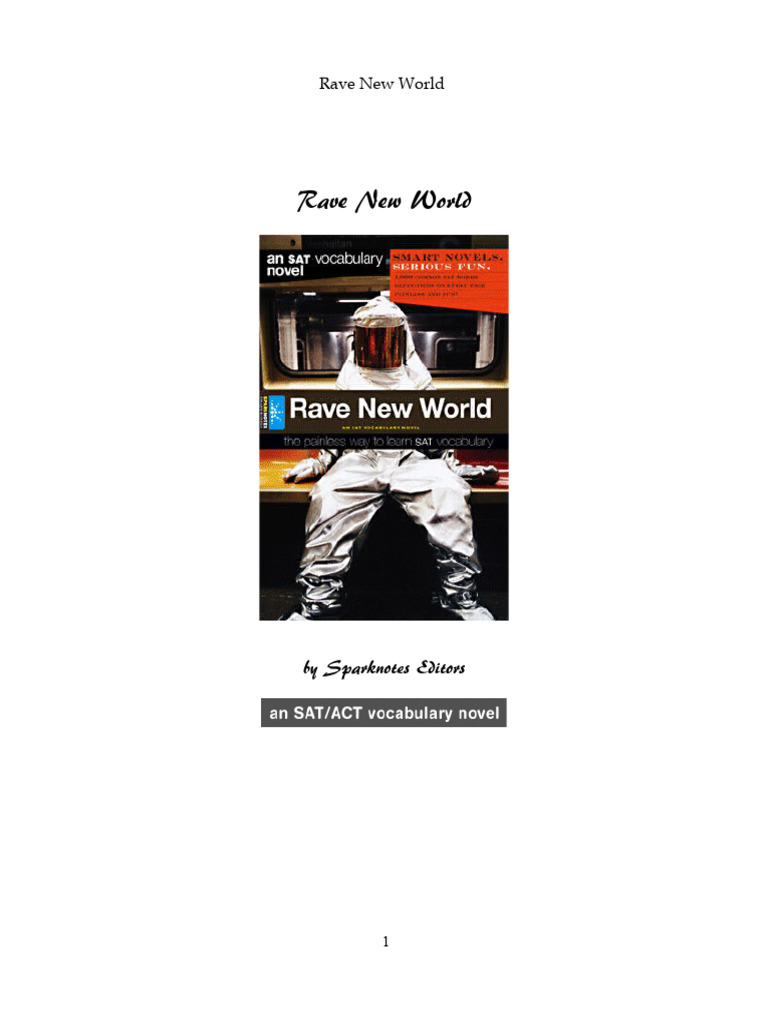 Rave New World by Sparknotes Editors | PDF