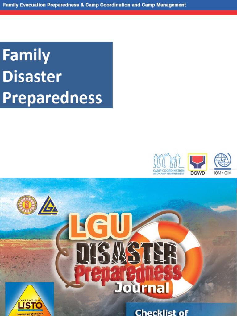 Family Disaster Preparedness Guide | PDF | Emergency Management ...