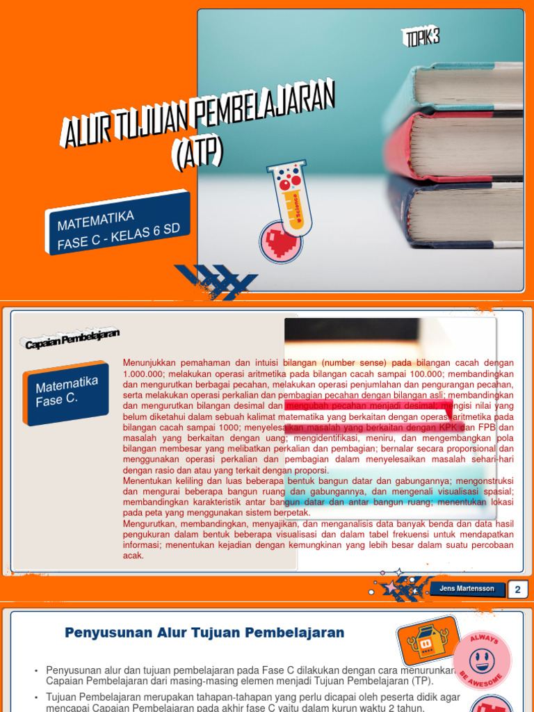 Topik 3. Penyusunan ATP | PDF