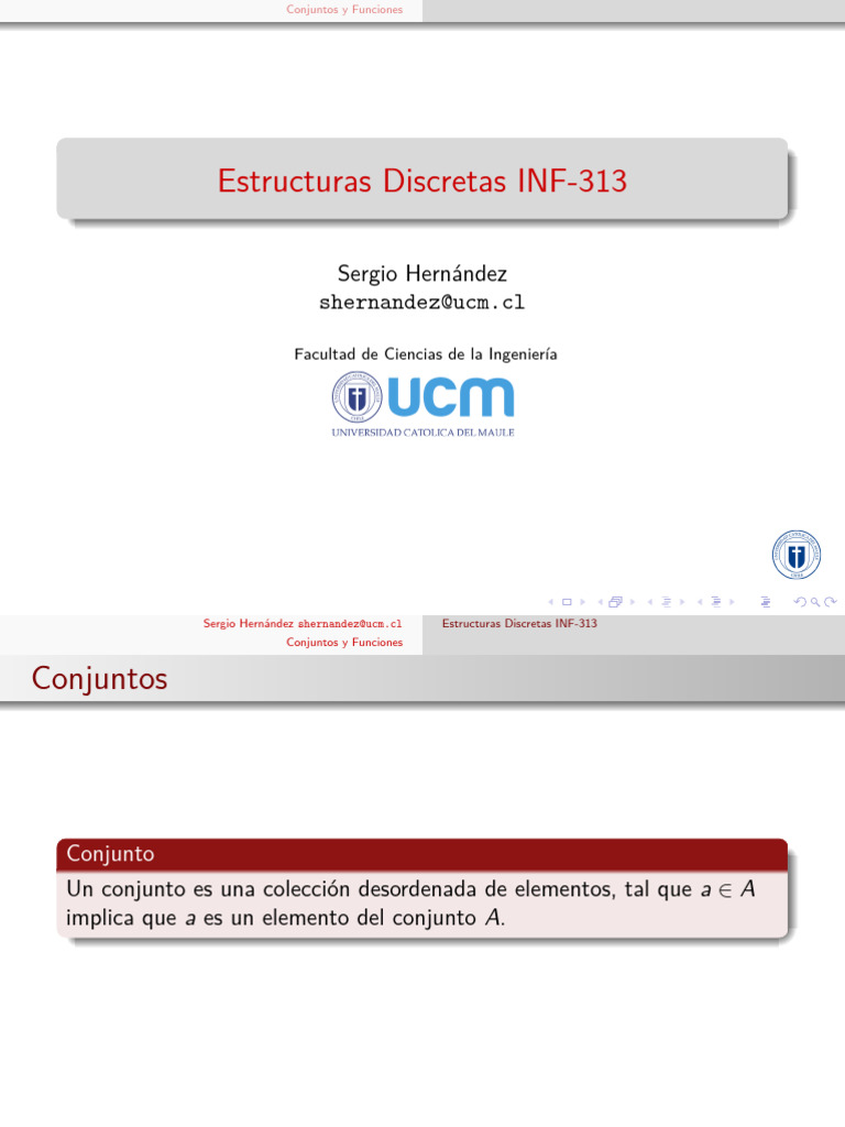 Clase1 Discretas Pdf Conjunto Matemáticas Python Lenguaje De