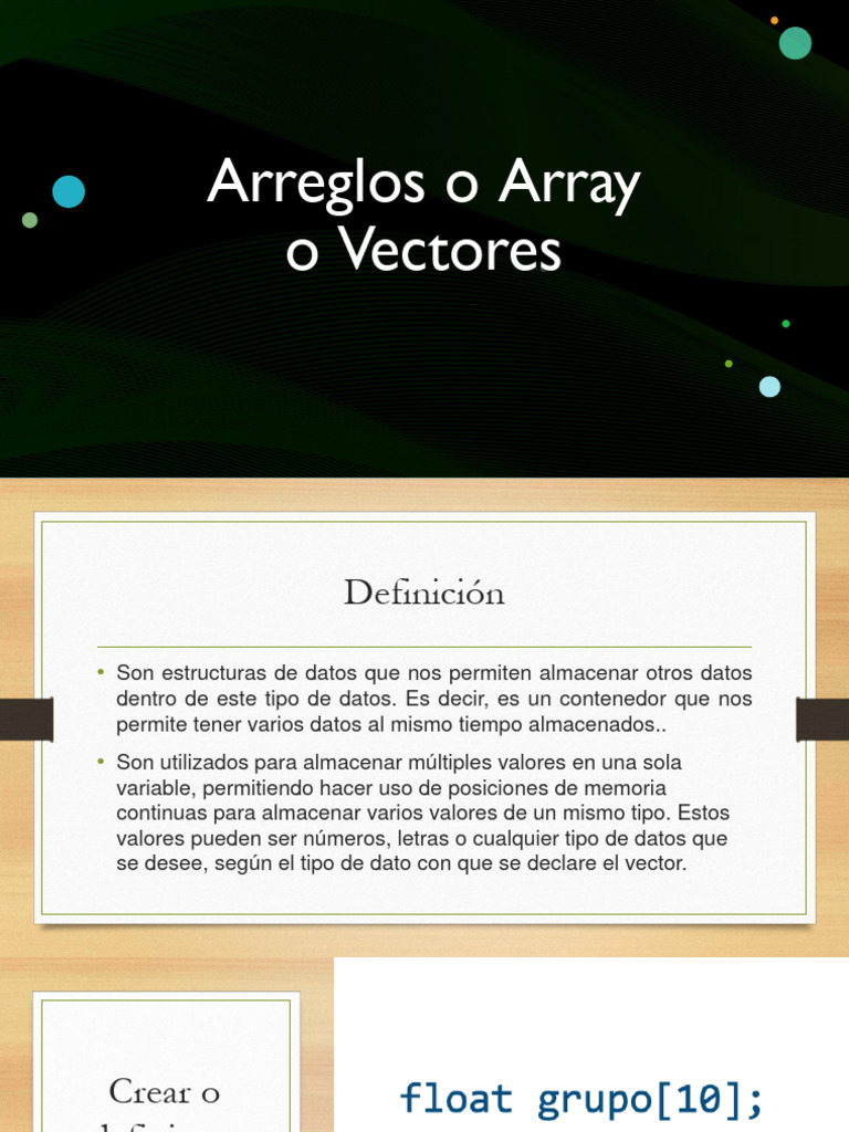 Vectores y Matrices | Descargar gratis PDF | Ingeniería de software ...