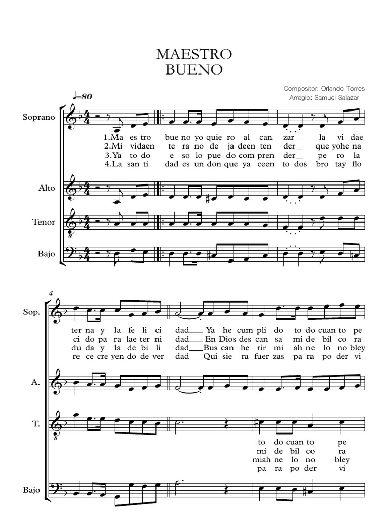 Maestro Bueno 2 | PDF