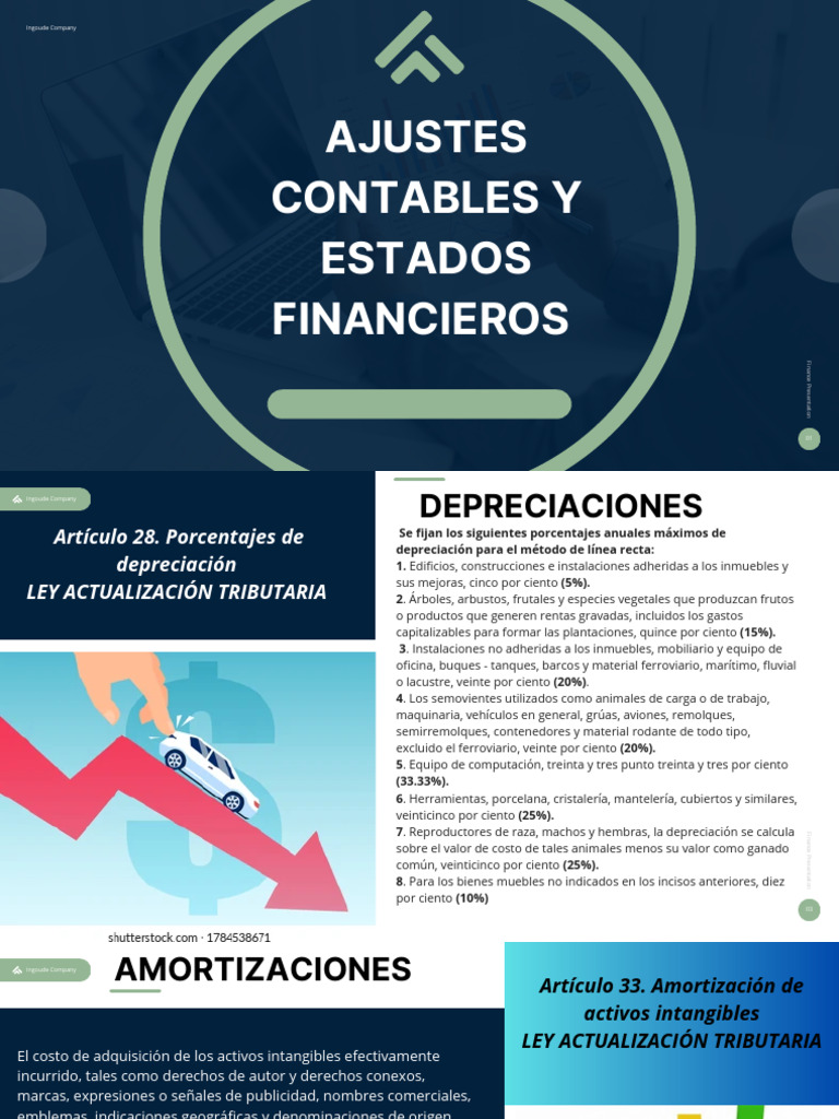 Presentación Ajustes Contables y Estados Financieros | PDF ...