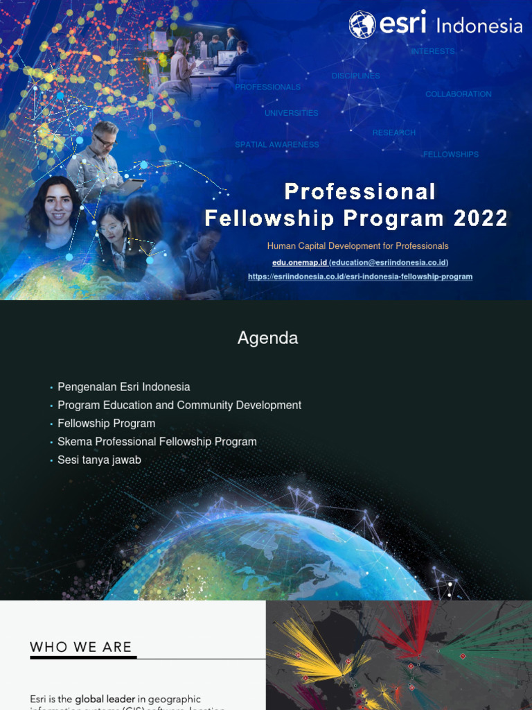 Professional Fellowship Presentation - Esri - New | PDF | Esri ...
